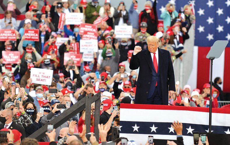 Crowd cries for ‘four more years’ of Trump | News, Sports, Jobs ...